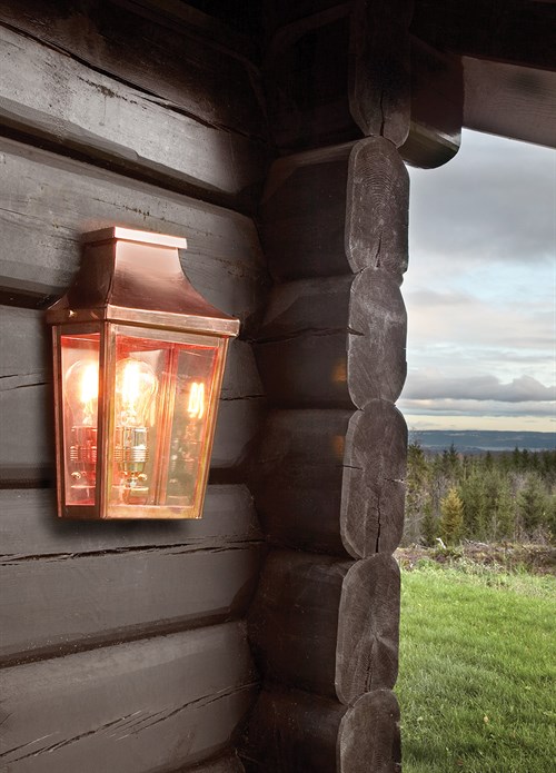 Norlys Chelsea 962 Kobber Væglampe E27 - 31 cm